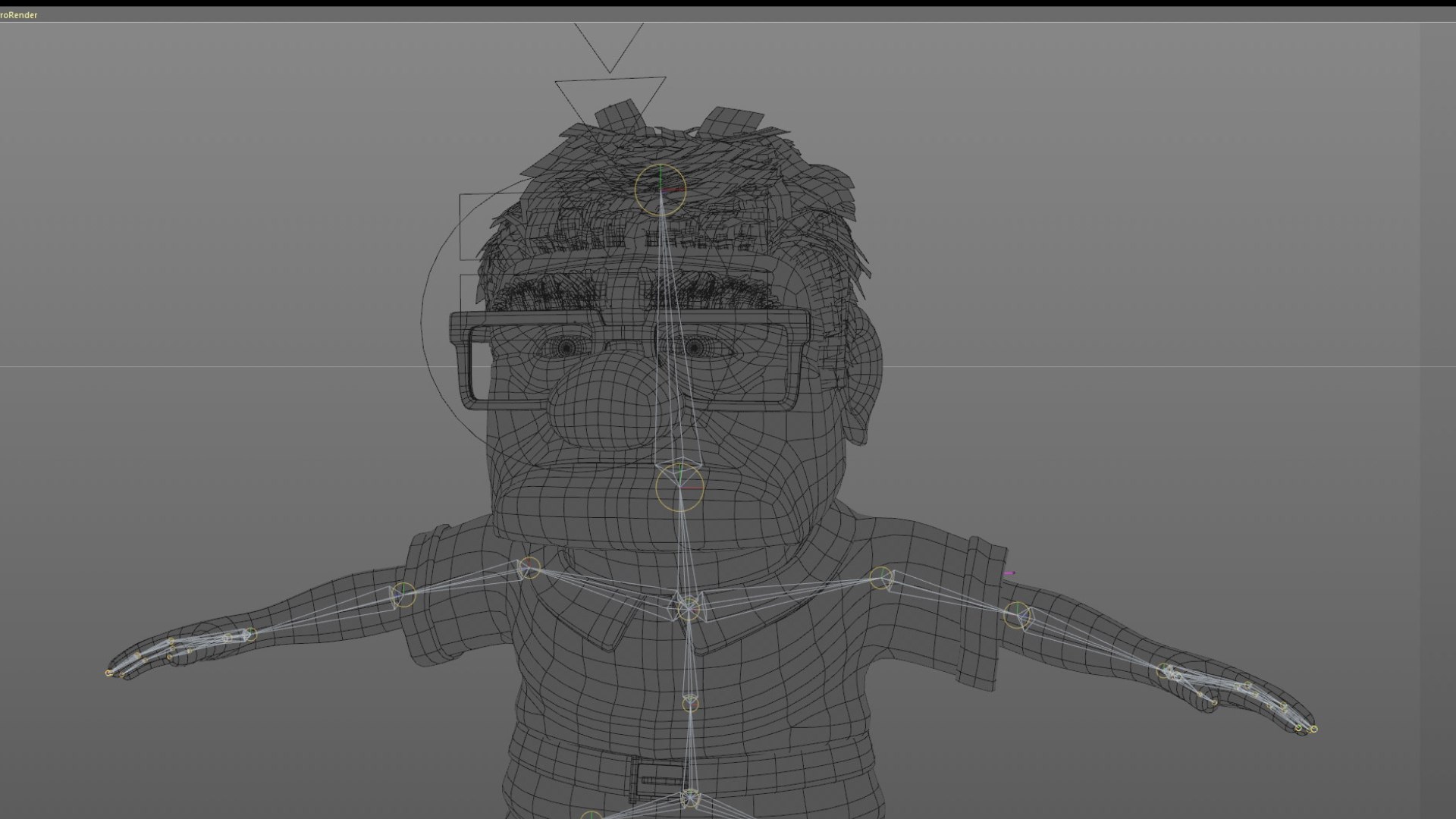 3D Model Of Carl Fredricksen - Up Movie 3D Model - TurboSquid 2202867