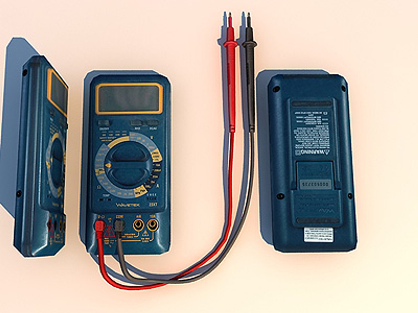 3d Multimeter Model
