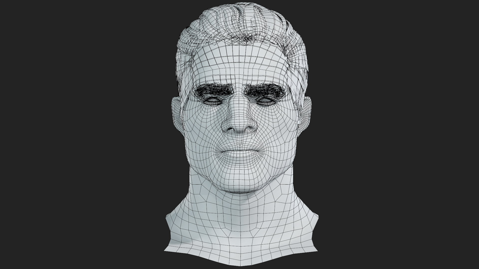 3D David Realistic Model Of Male Head - TurboSquid 1784824