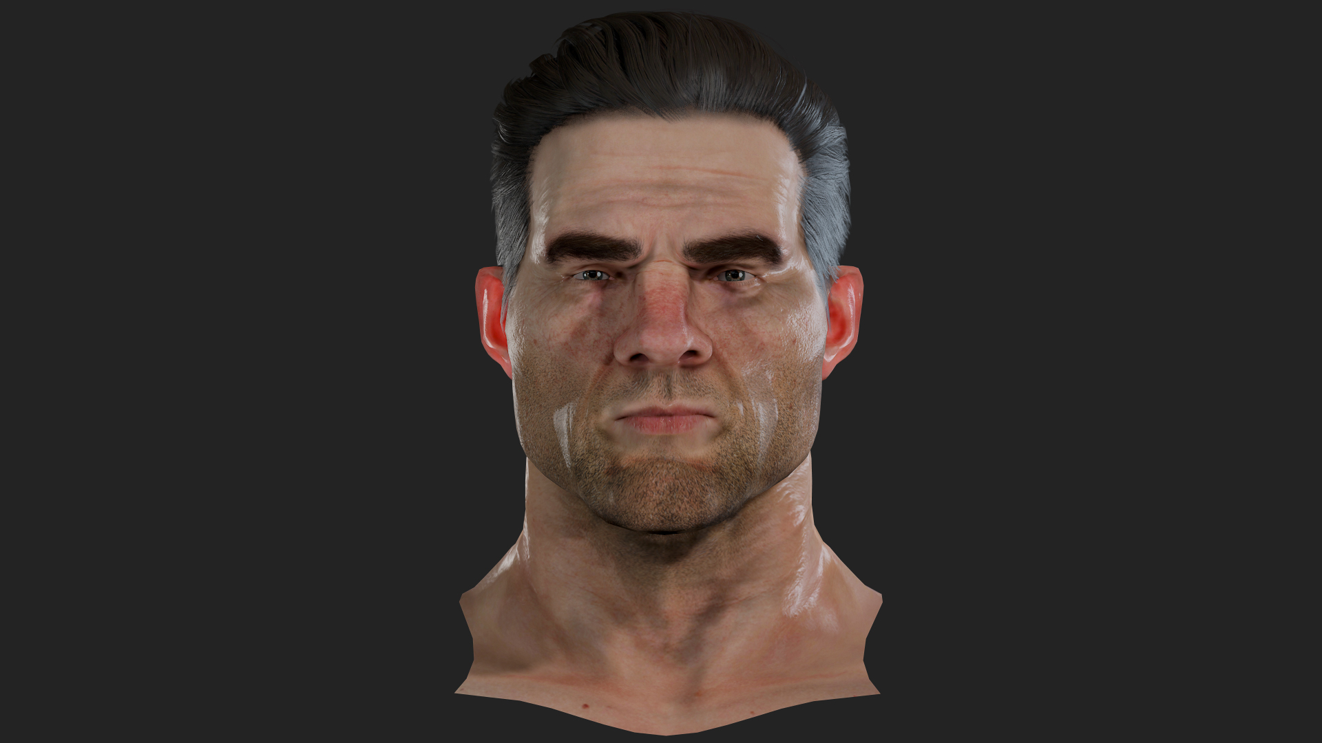 3D David Realistic Model Of Male Head - TurboSquid 1784824