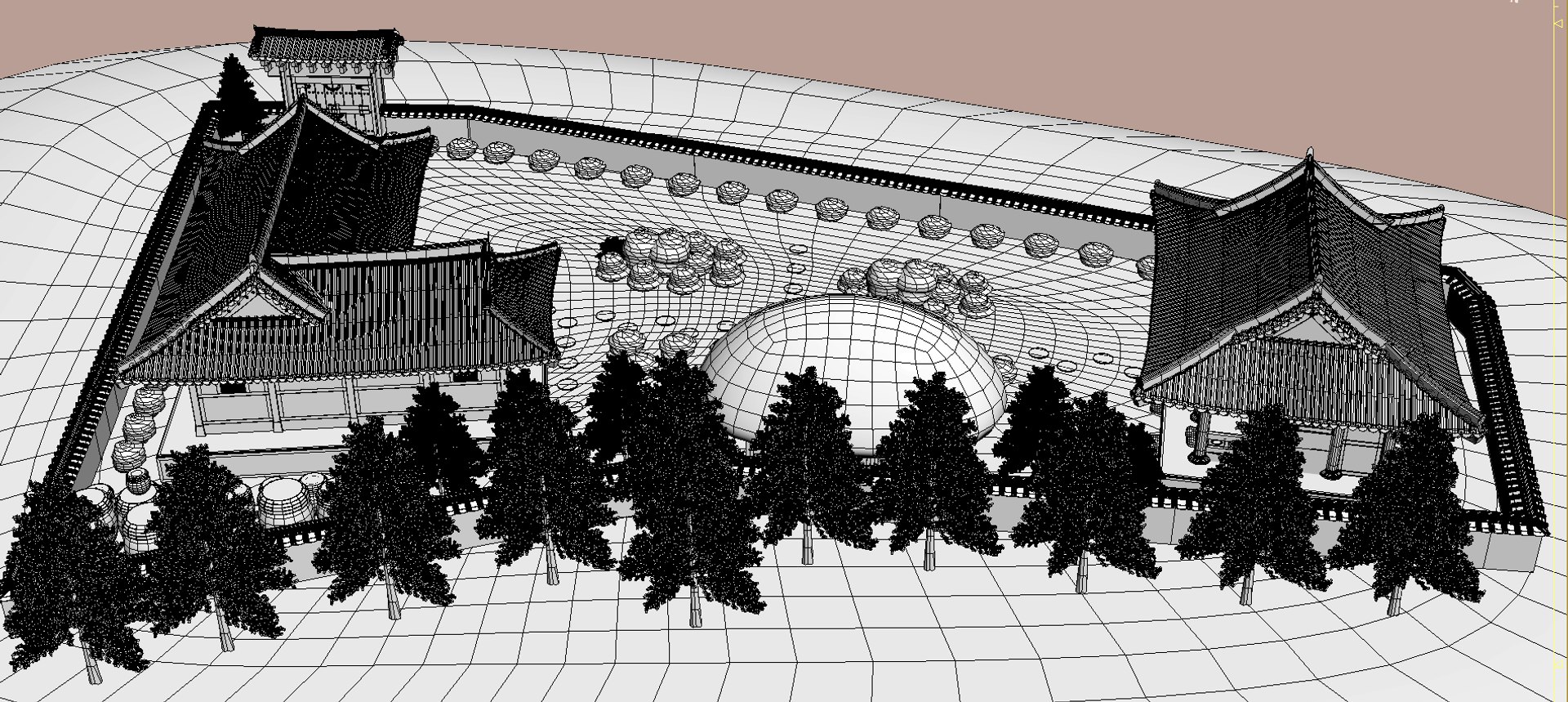 Korean Traditional House 3D Model - TurboSquid 2163108