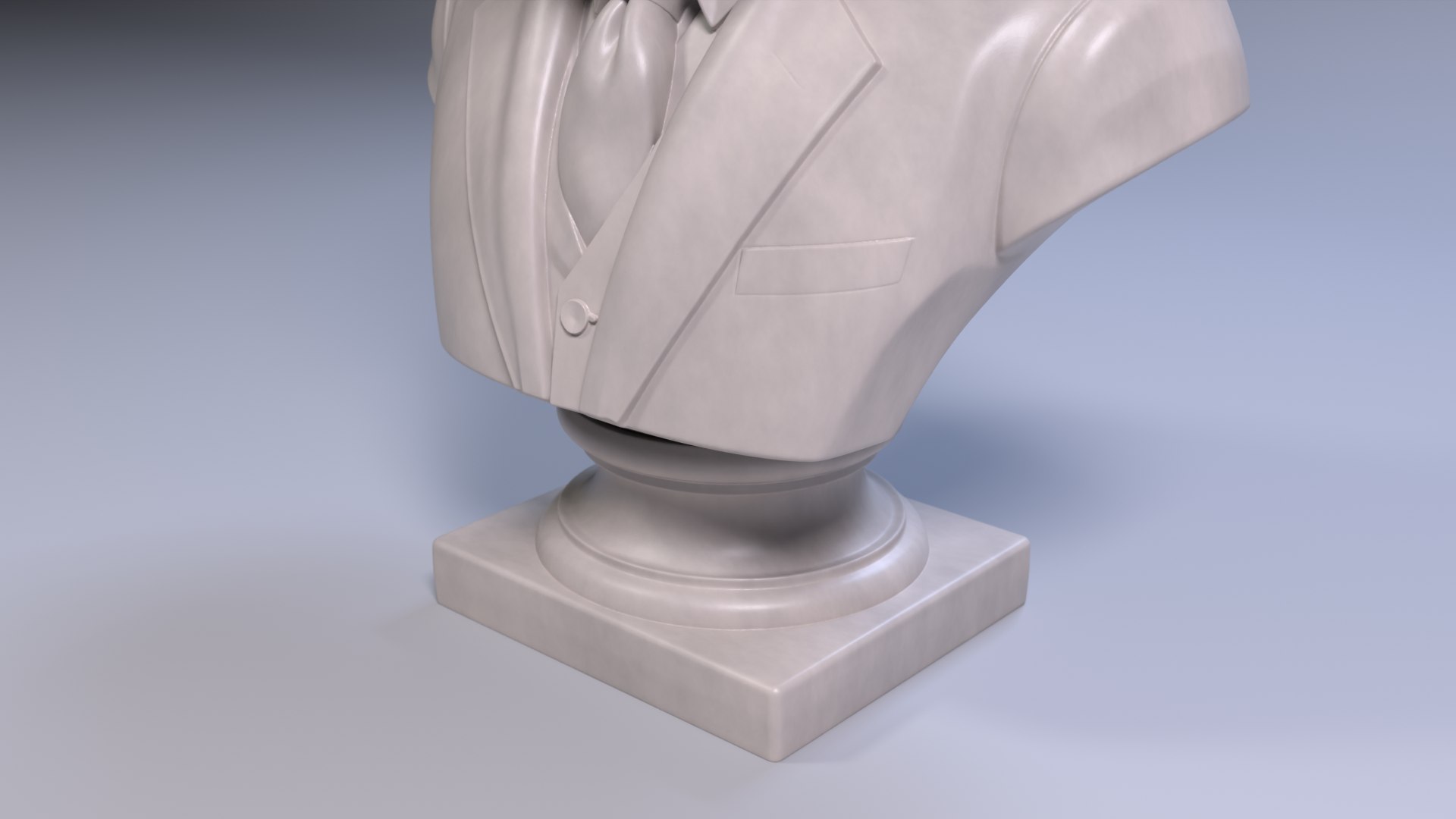Free Mustafa Kemal Ataturk Bust Sculpture 3D Print Model STL File ...