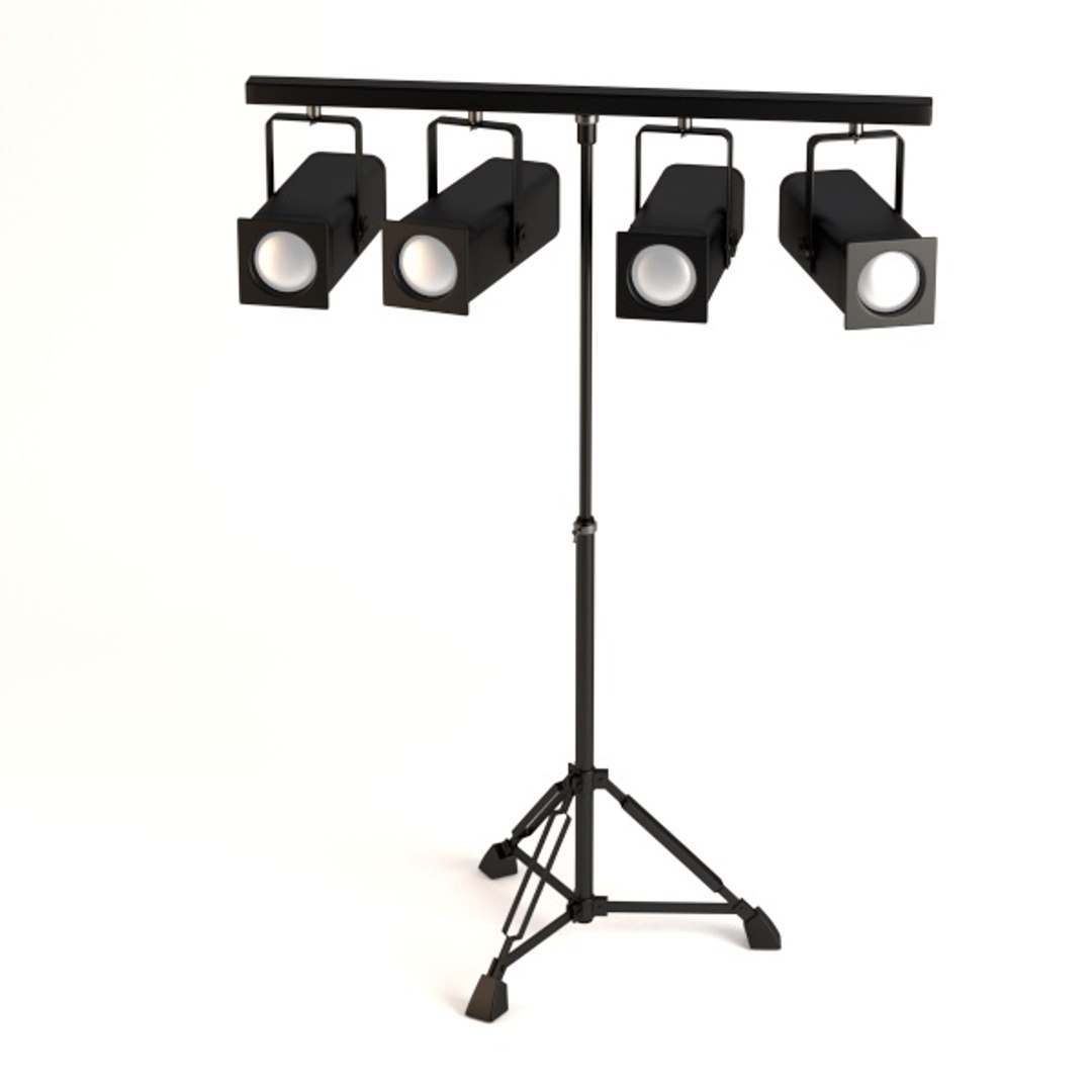 3d Model Stage Lights