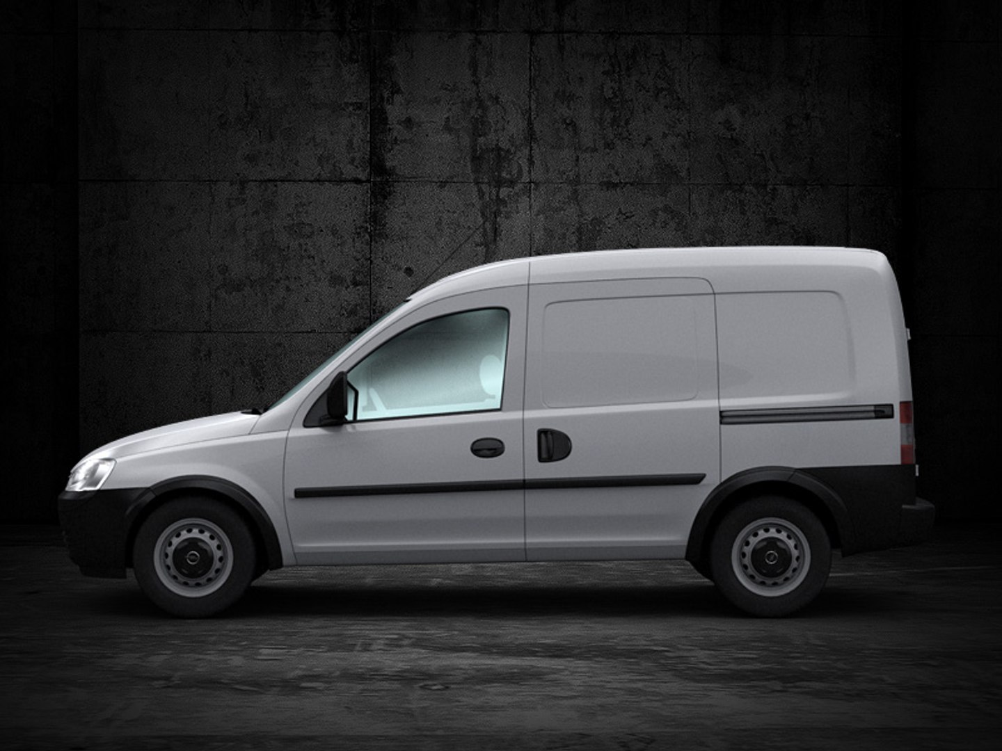 3d Model Of Holden Combo Van