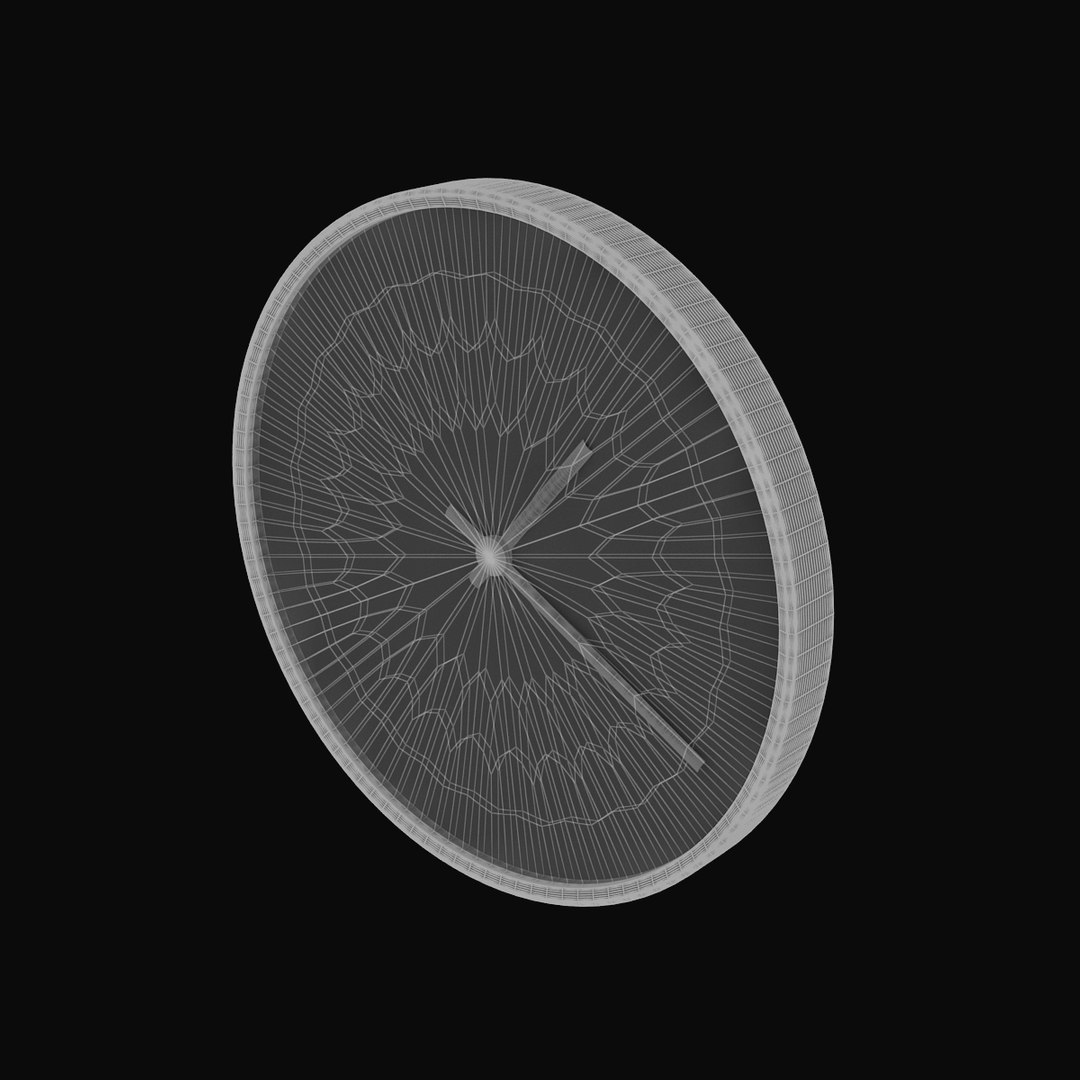 Bill Wall Clock 3d Max