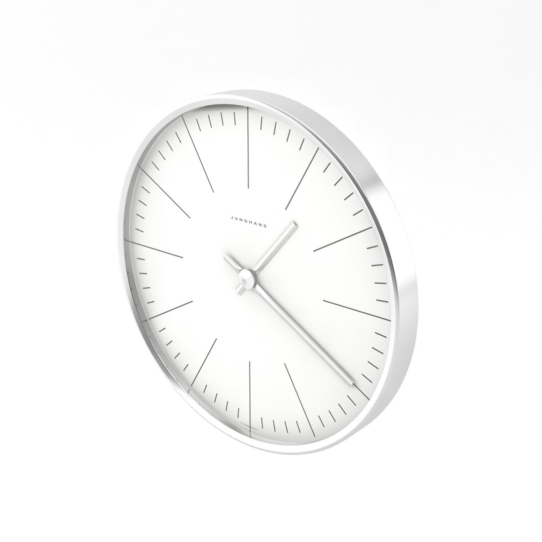 Bill Wall Clock 3d Max