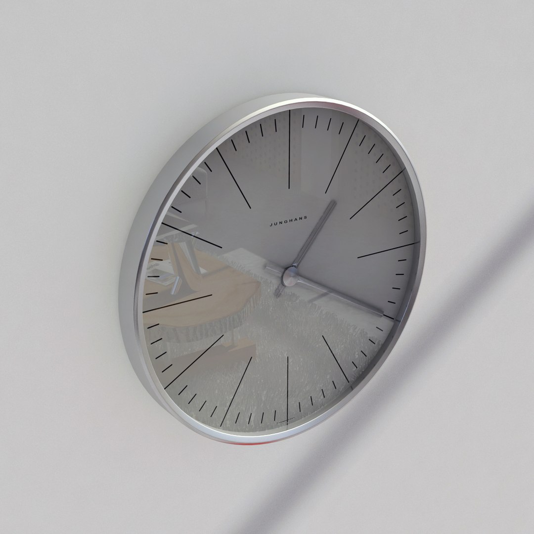 Bill Wall Clock 3d Max
