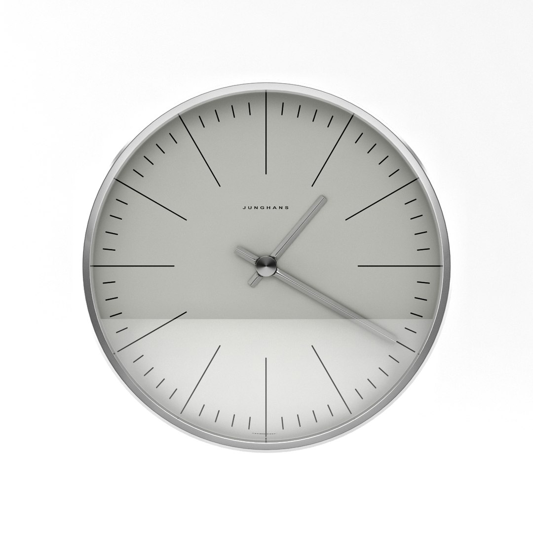 Bill Wall Clock 3d Max