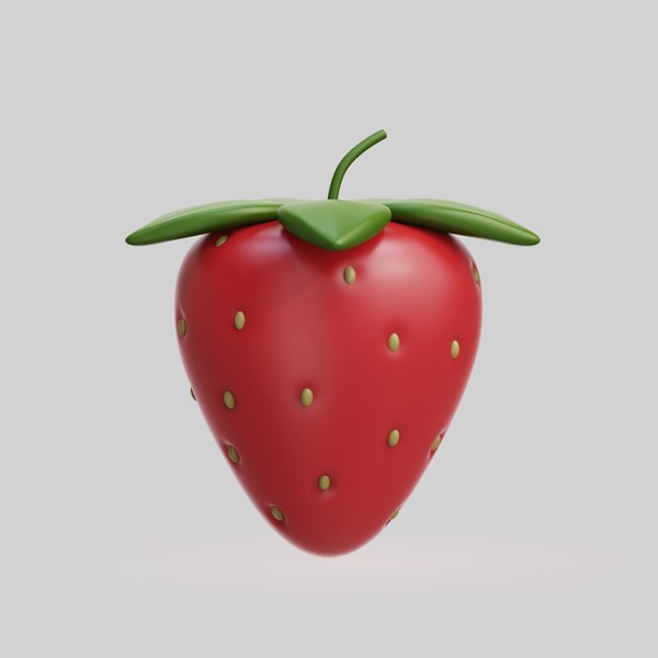modelo 3d Modelo 3D de fresa estilizada gratis - TurboSquid 2392819