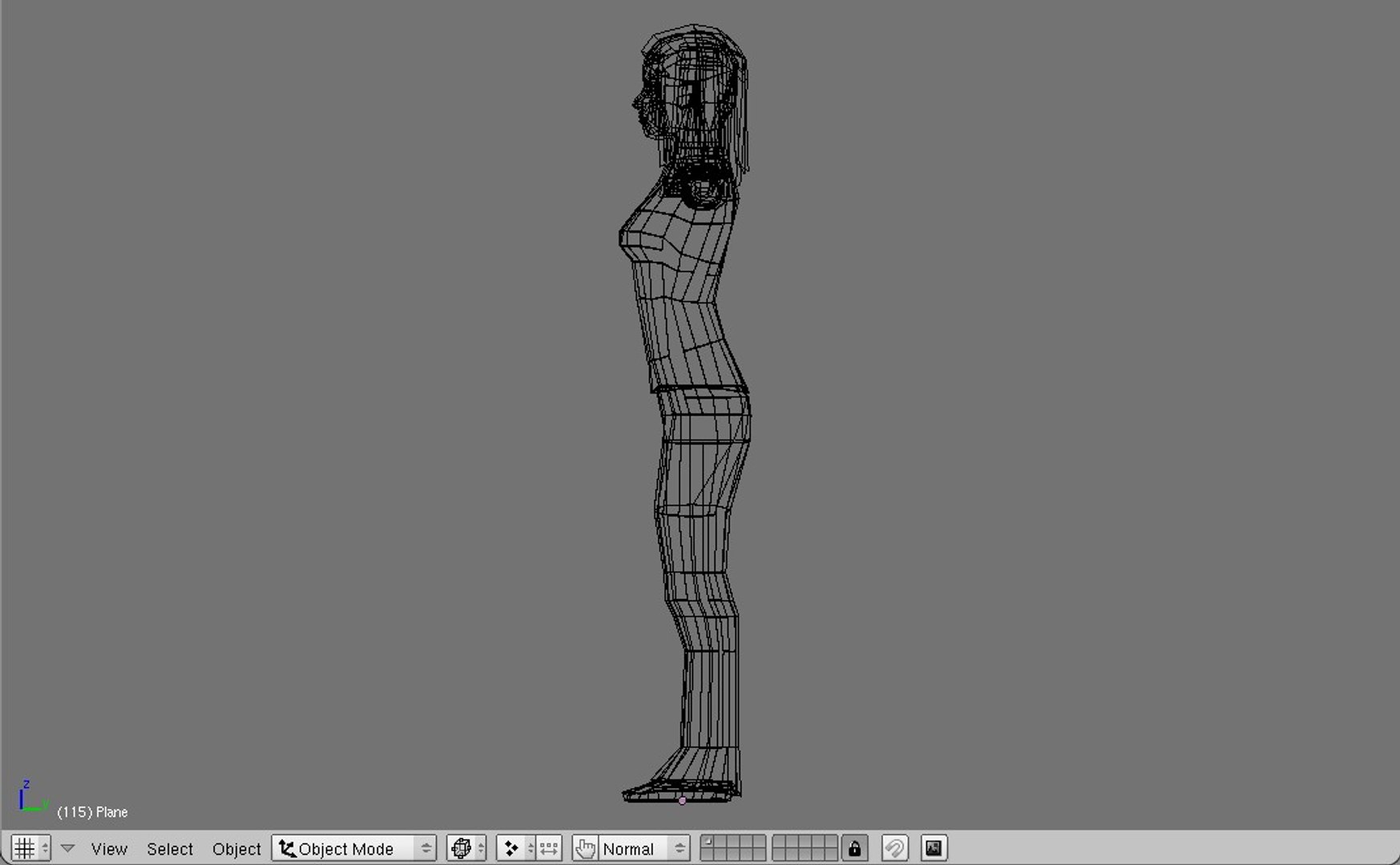 3d Woman Human Characters Model