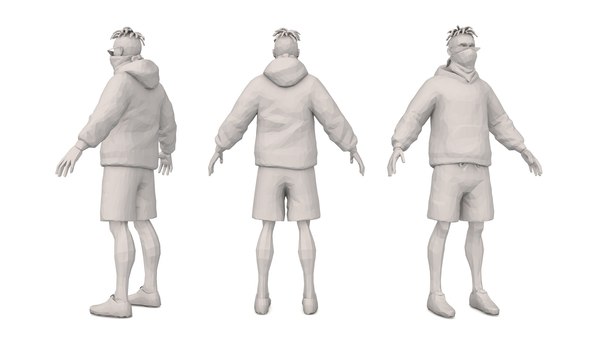 Low Poly Man model - TurboSquid 1880185