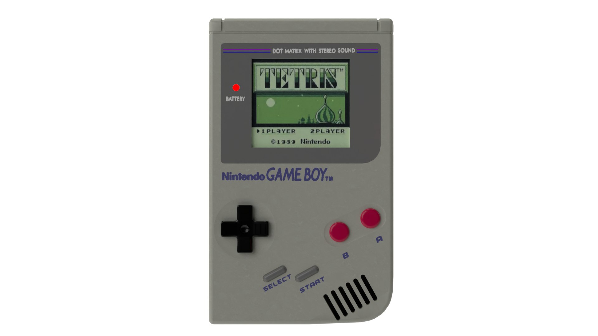 Nintendo Boy 3d Model