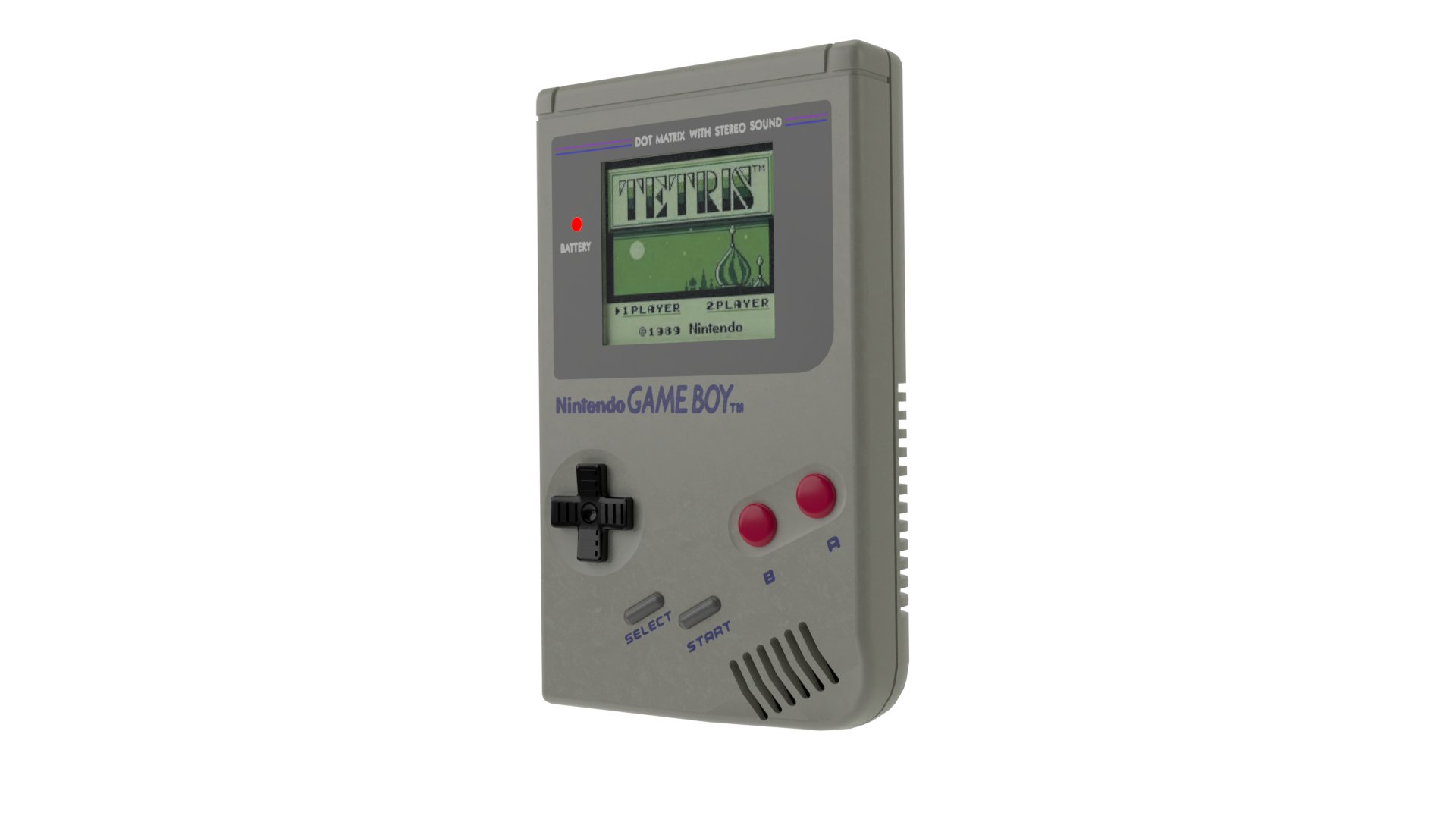 Nintendo Boy 3d Model