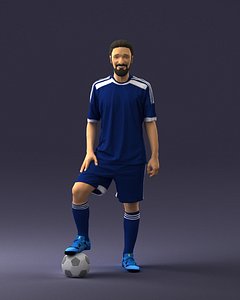 Soccer Player 3D Models for Download | TurboSquid