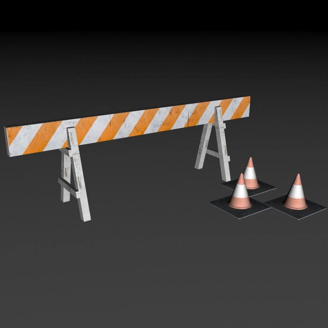 Road Barrier Cone Max