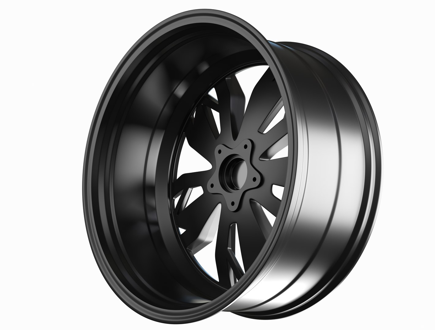 3D Car Rim Model - TurboSquid 2333092