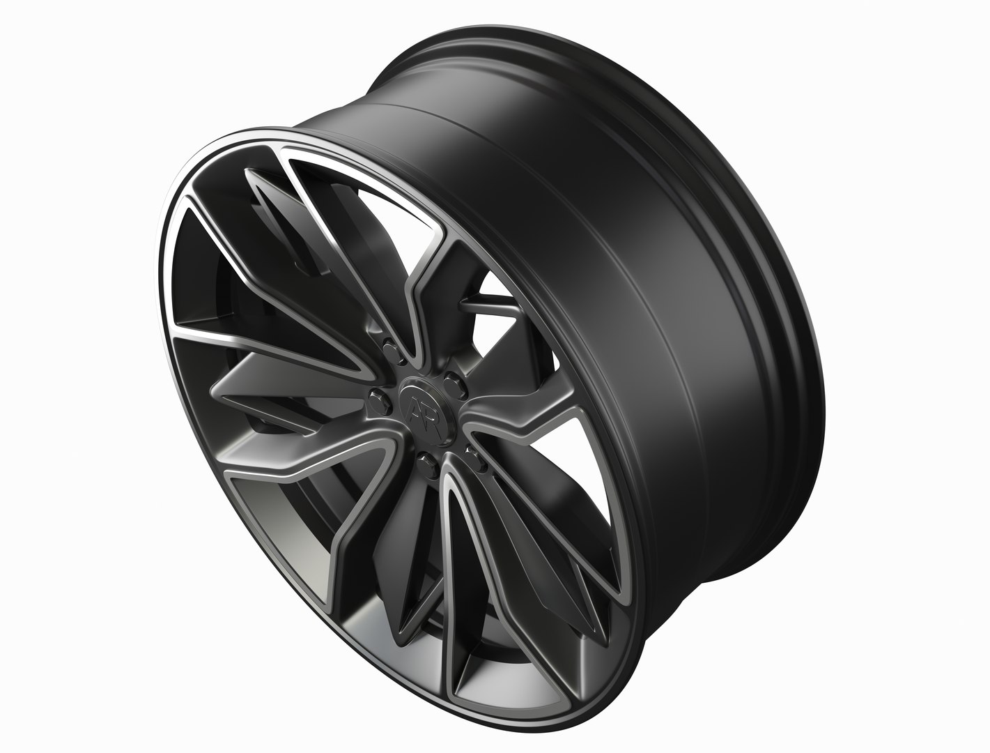 3D Car Rim Model - TurboSquid 2333092