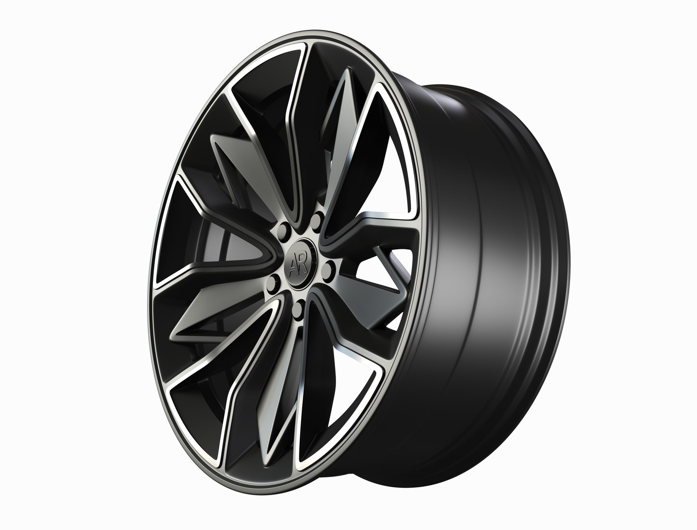 3D Car Rim Model - TurboSquid 2333092