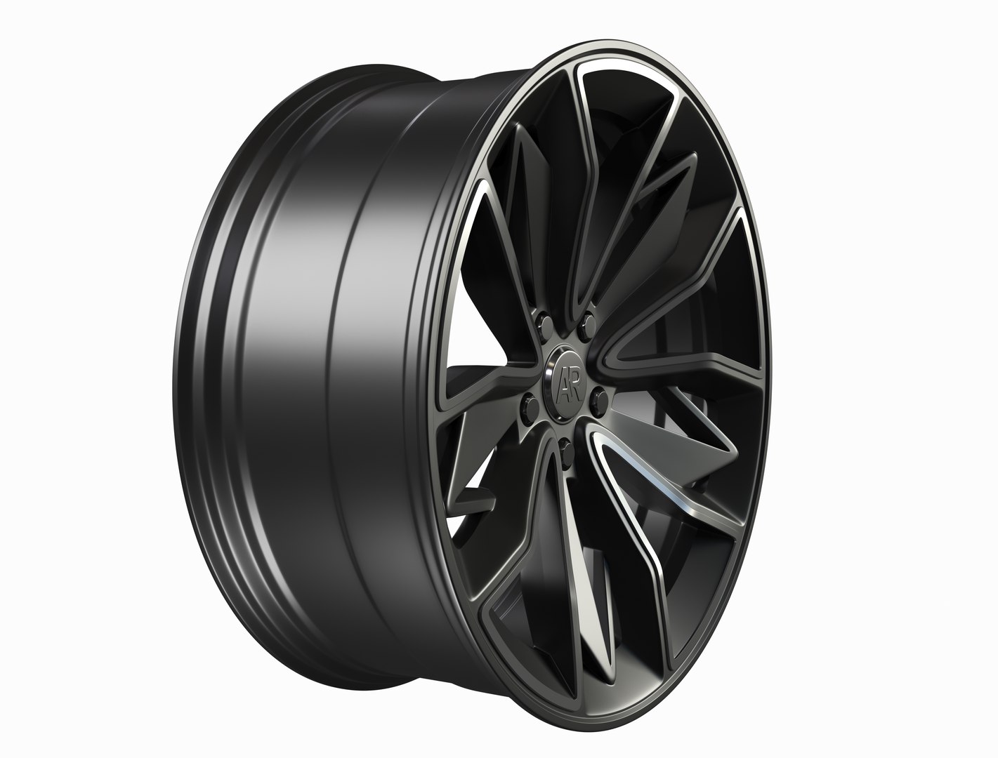 3D Car Rim Model - TurboSquid 2333092