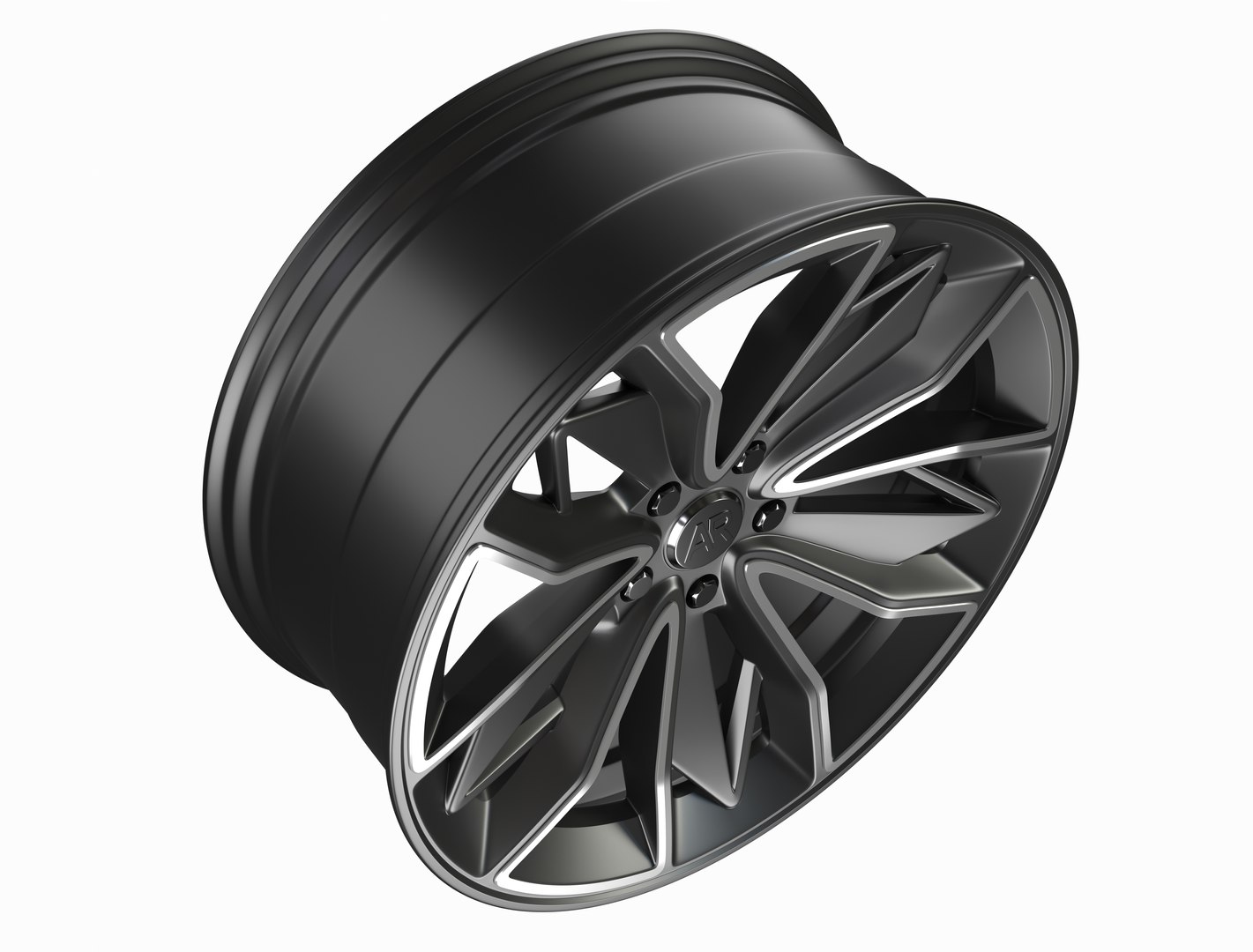 3D Car Rim Model - TurboSquid 2333092