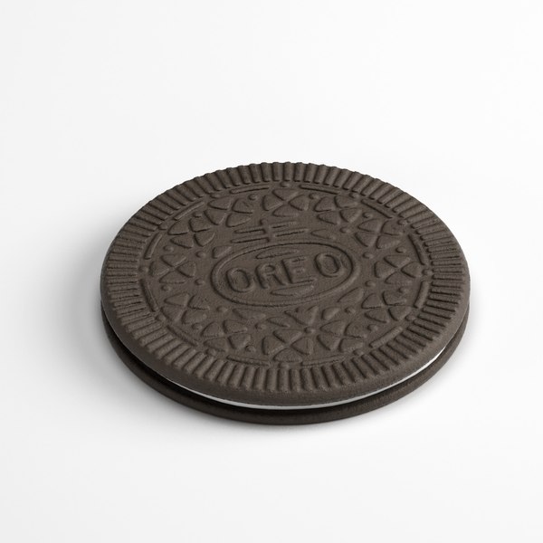 3d oreo cookie model
