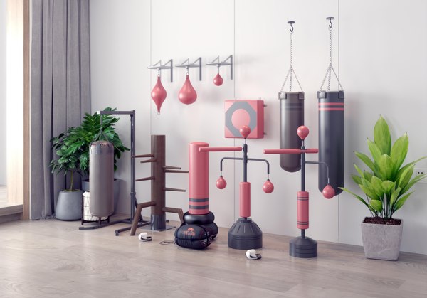 modèle 3D de of bag Collection Punching props - TurboSquid 2103279