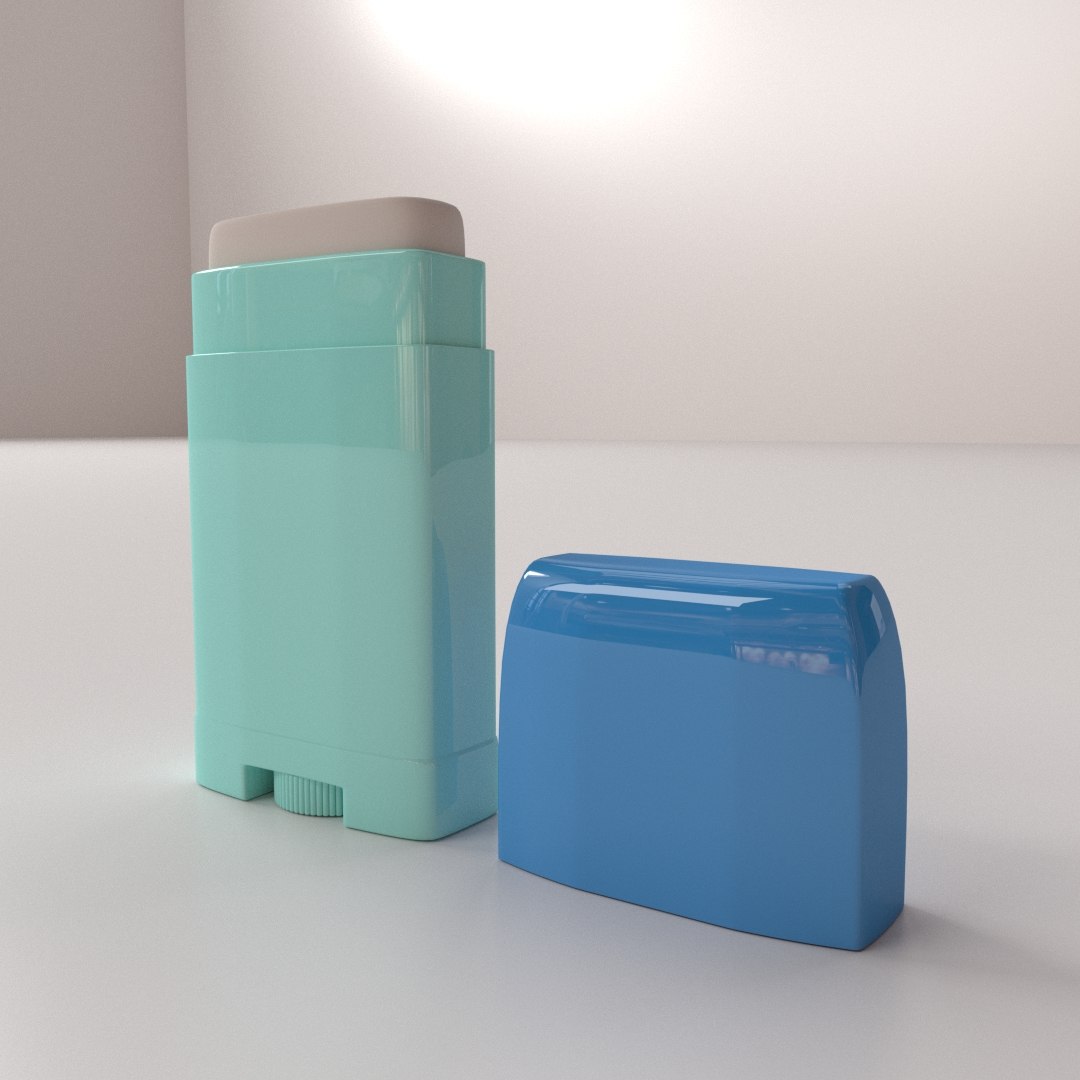 3D Stick Deodorant Model - TurboSquid 1363731