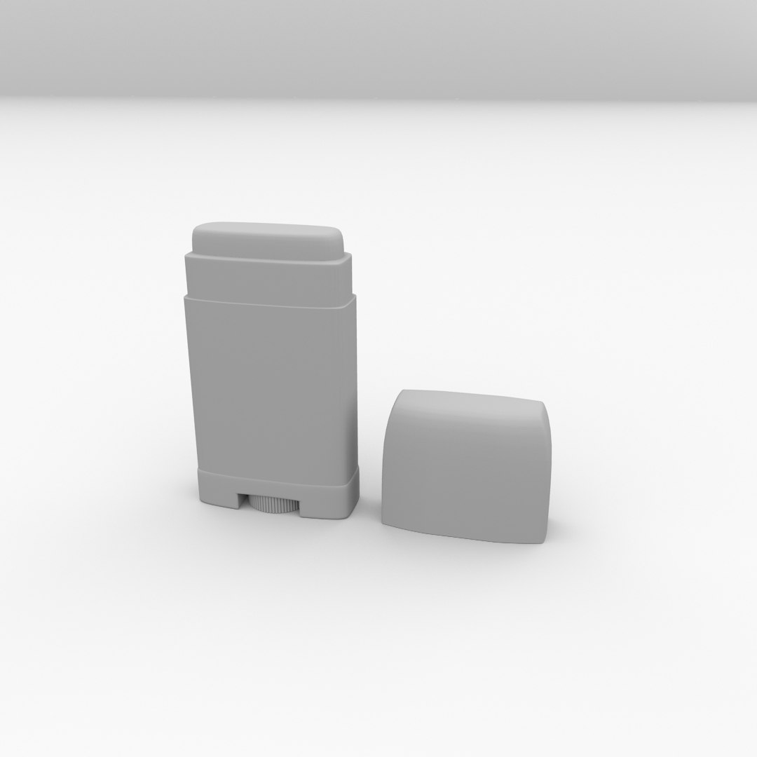 3D Stick Deodorant Model - TurboSquid 1363731