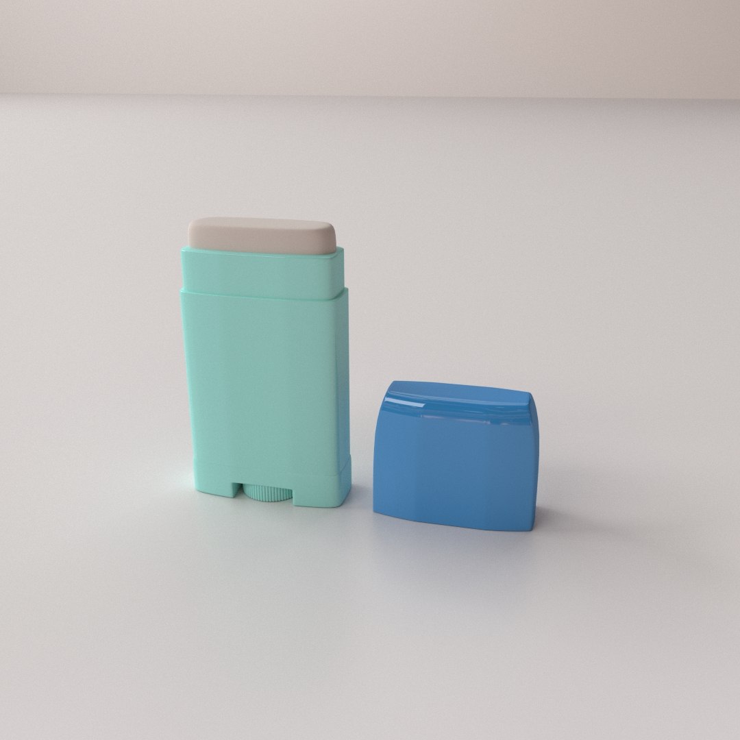 3D Stick Deodorant Model - TurboSquid 1363731