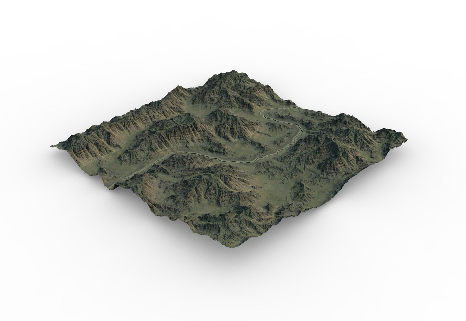 Games Terrain Maps 3D Model - TurboSquid 1493510