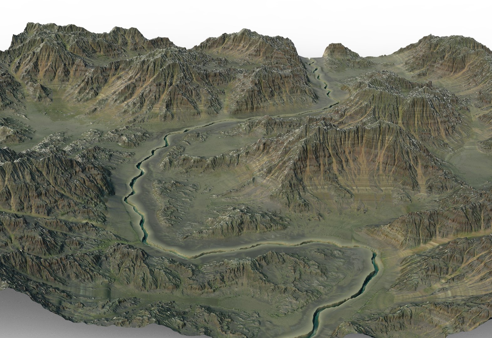 Games Terrain Maps 3D Model - TurboSquid 1493510