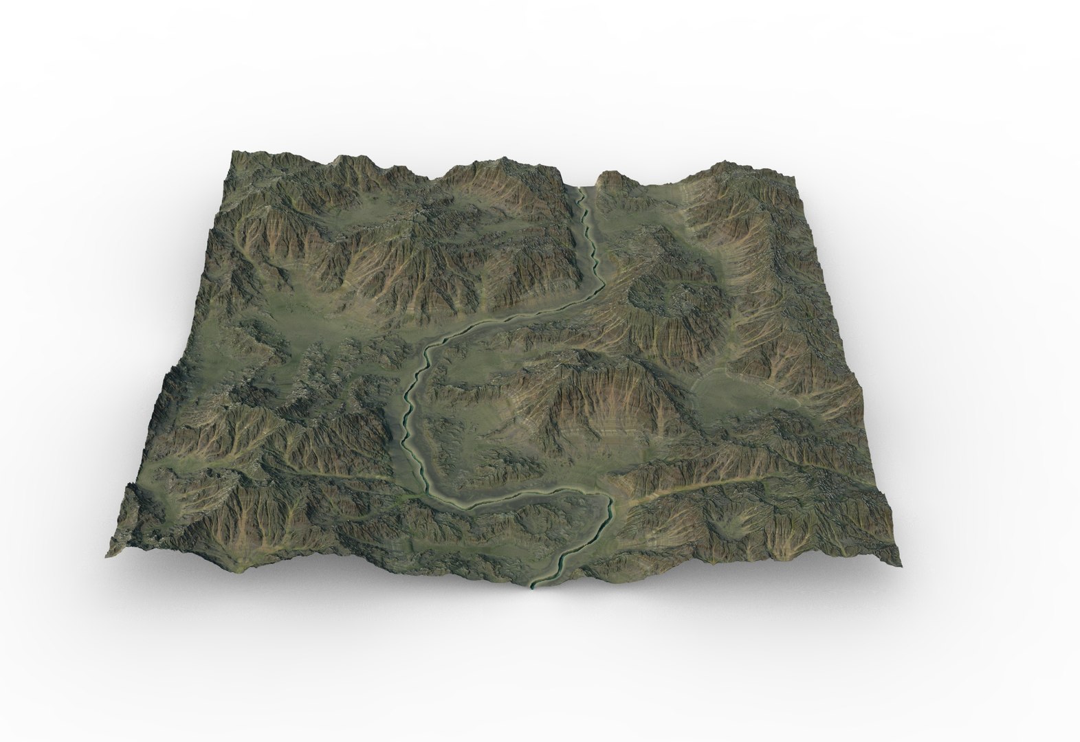 Games Terrain Maps 3D Model - TurboSquid 1493510