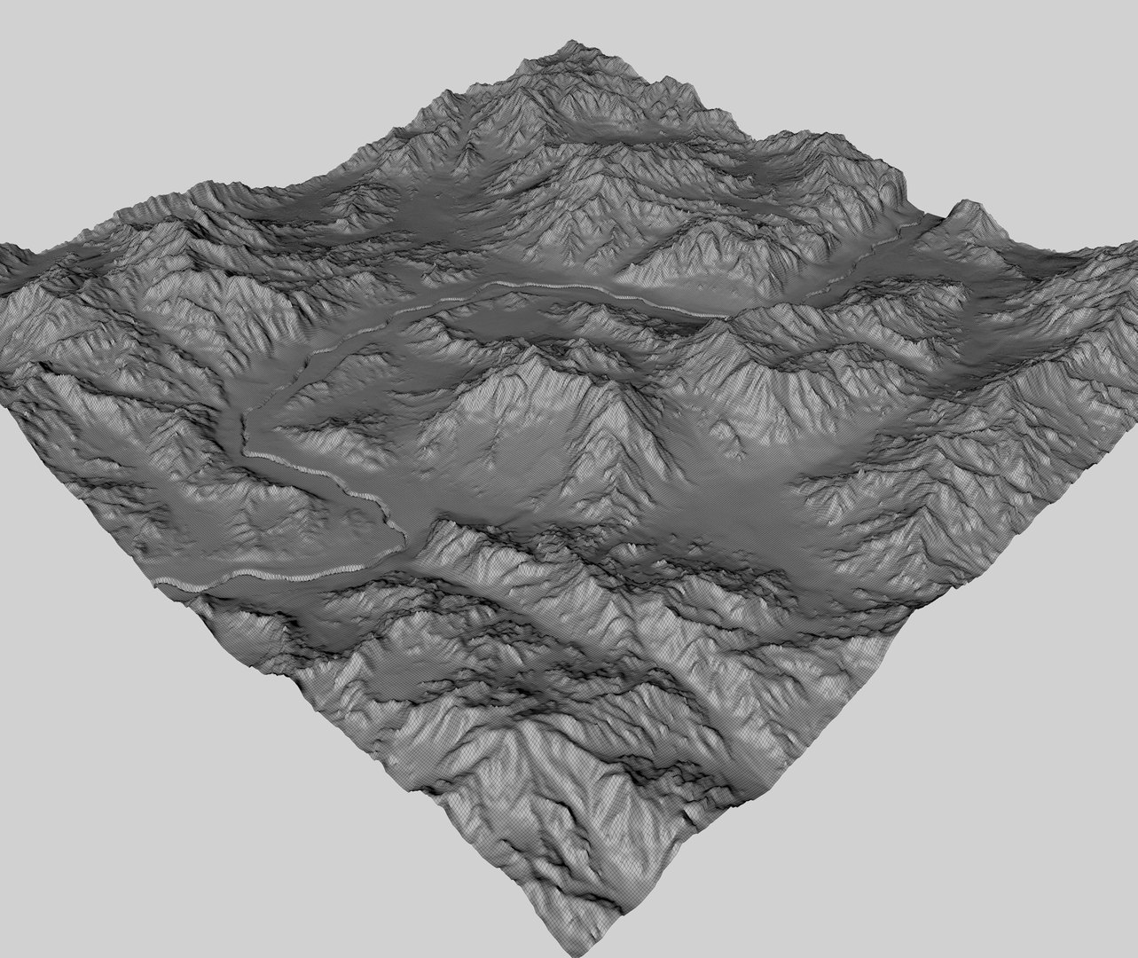 Games Terrain Maps 3D Model - TurboSquid 1493510