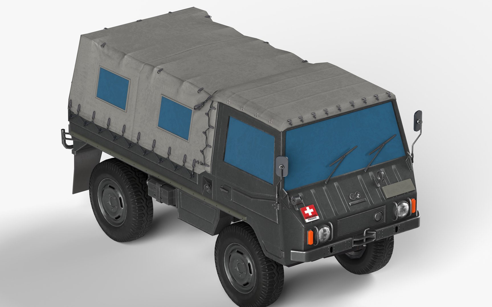Pinzgauer 4x4 3D Model - TurboSquid 2088243