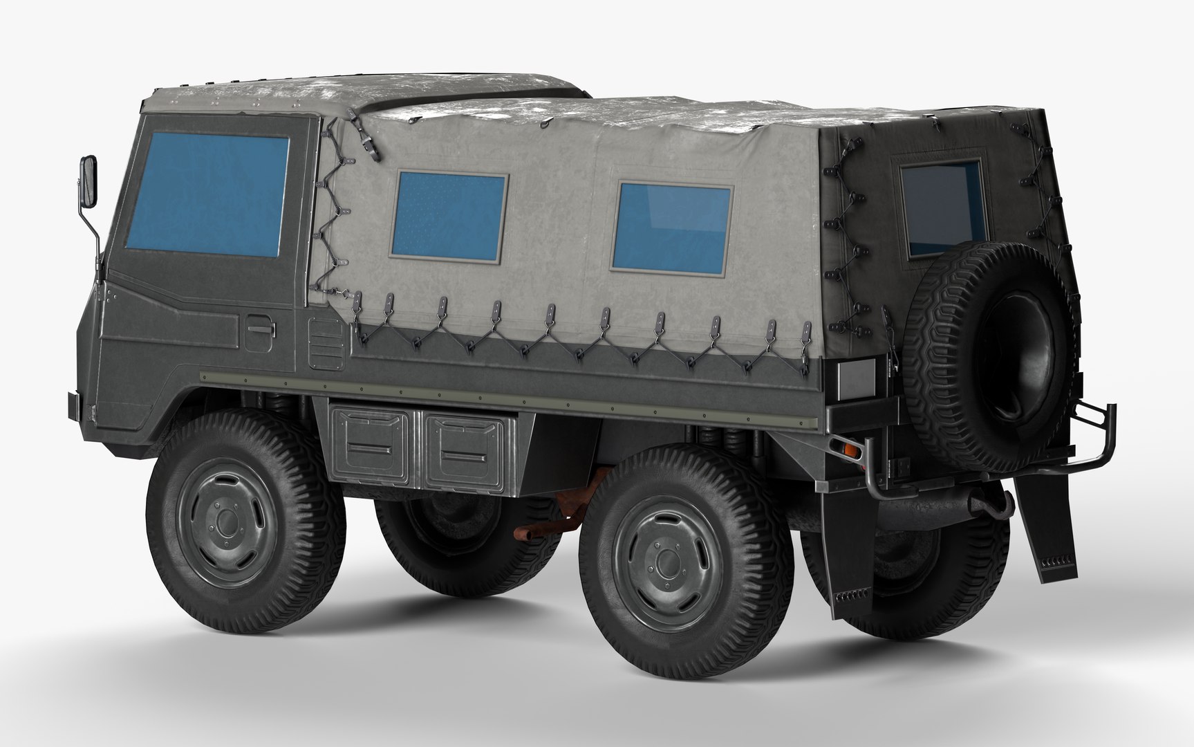 Pinzgauer 4x4 3D Model - TurboSquid 2088243