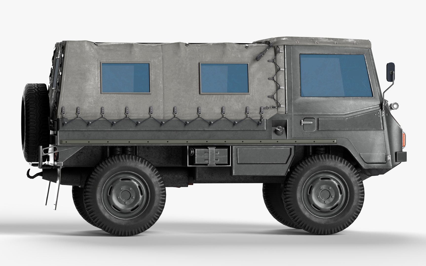 Pinzgauer 4x4 3D Model - TurboSquid 2088243