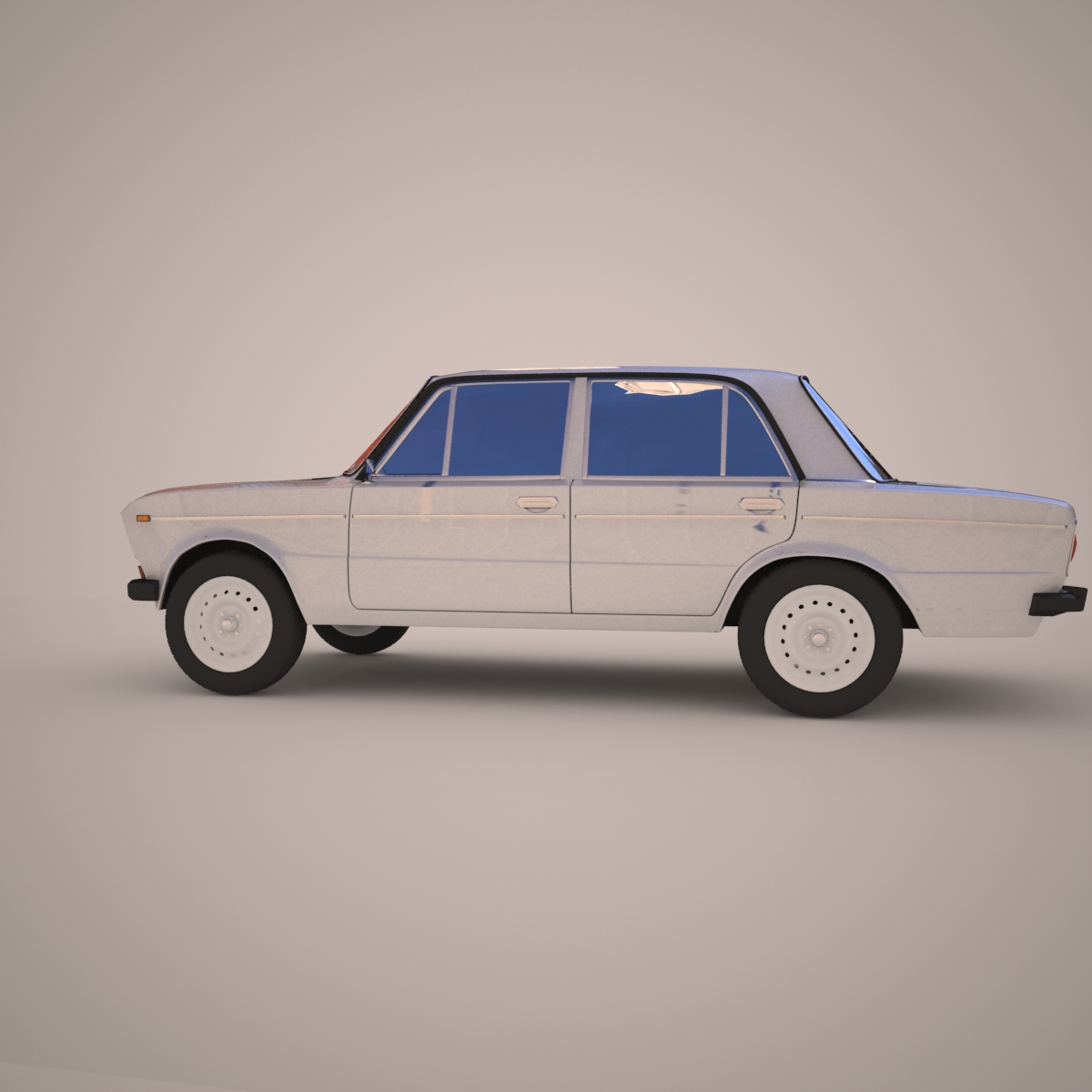 3d model car russian vaz 2106