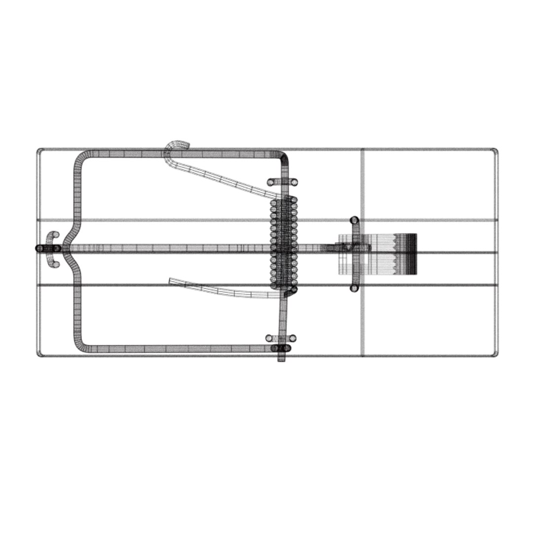 Spring Mouse Trap 3D Model - TurboSquid 1314917