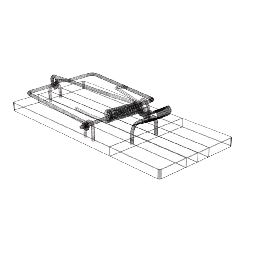 Spring Mouse Trap 3D Model - TurboSquid 1314917
