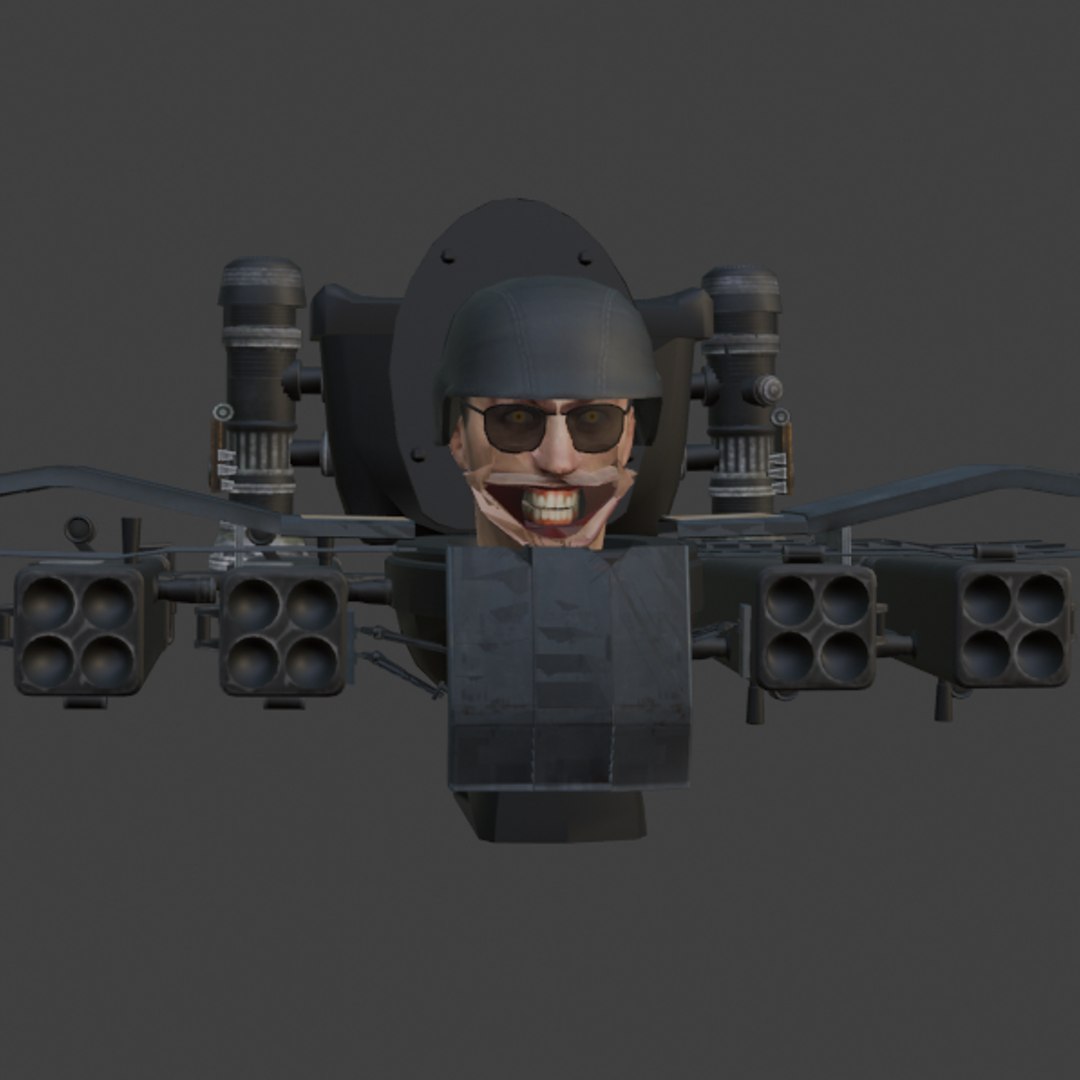 Quad Launcher Skibidi Toilet Model - TurboSquid 2426816