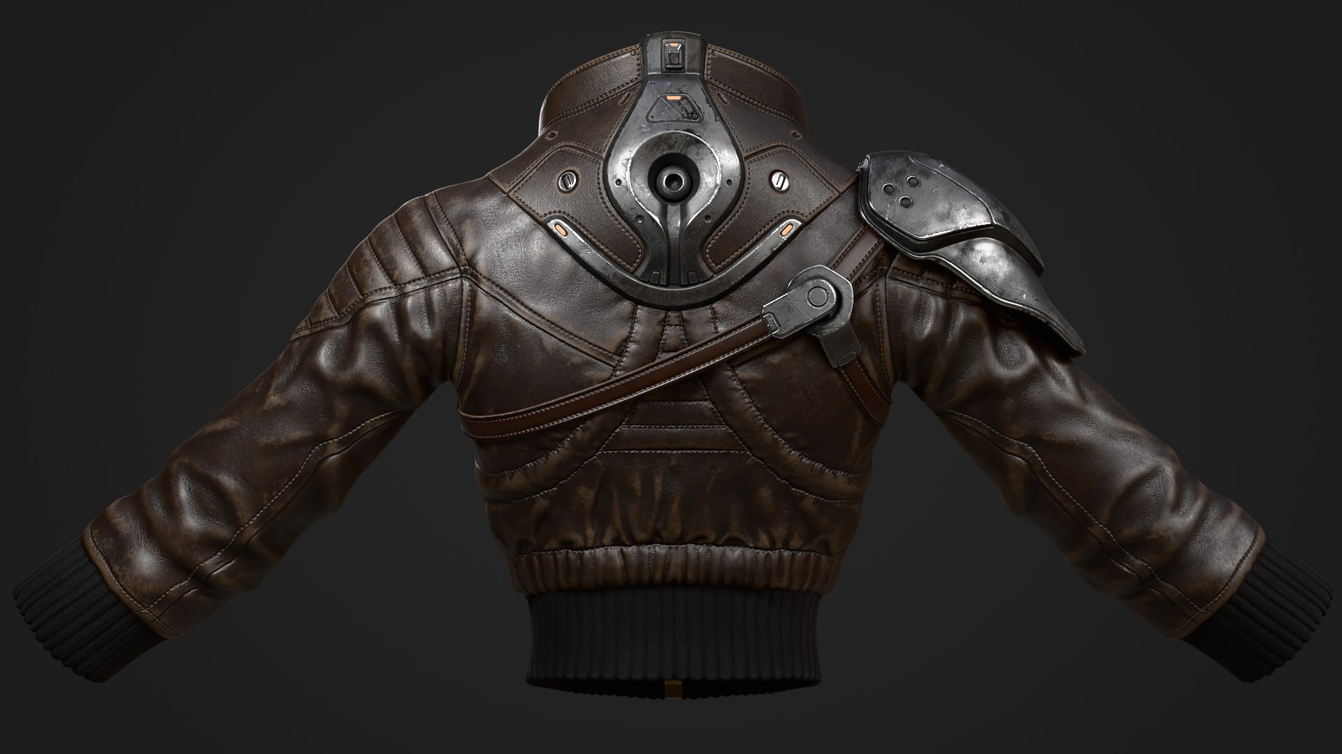 Cyberpunk Jacket Model - TurboSquid 2268442