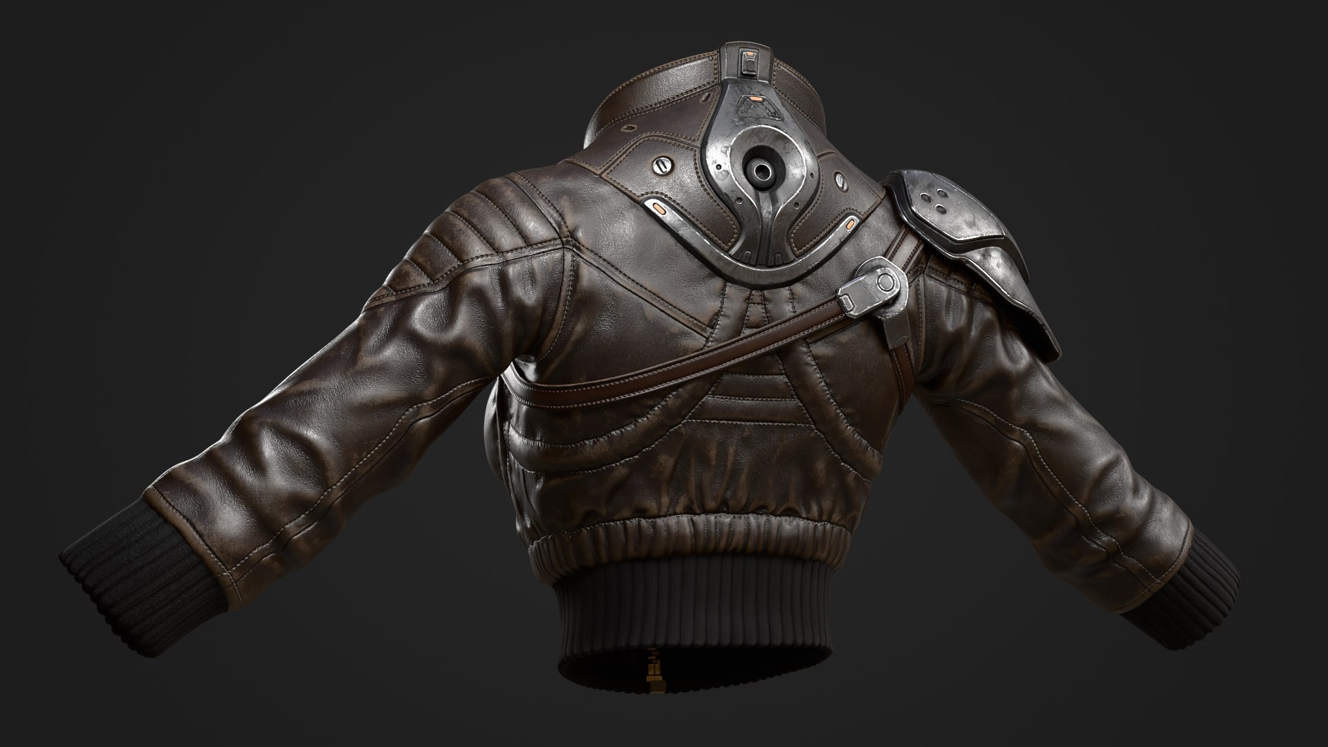 Cyberpunk Jacket Model - TurboSquid 2268442