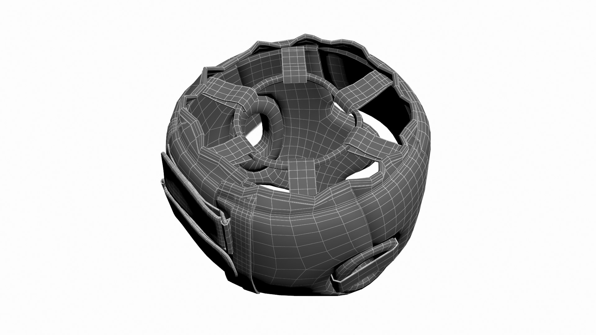 3D Boxing Training Helmet - TurboSquid 1441131