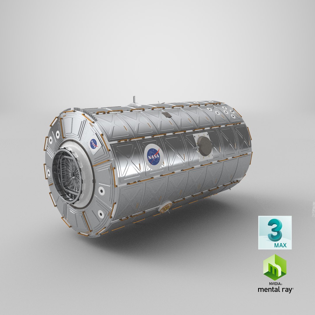 3D Iss Module Destiny Model - TurboSquid 1521243