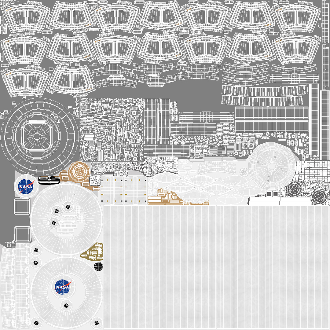 3D iss module destiny model - TurboSquid 1521243
