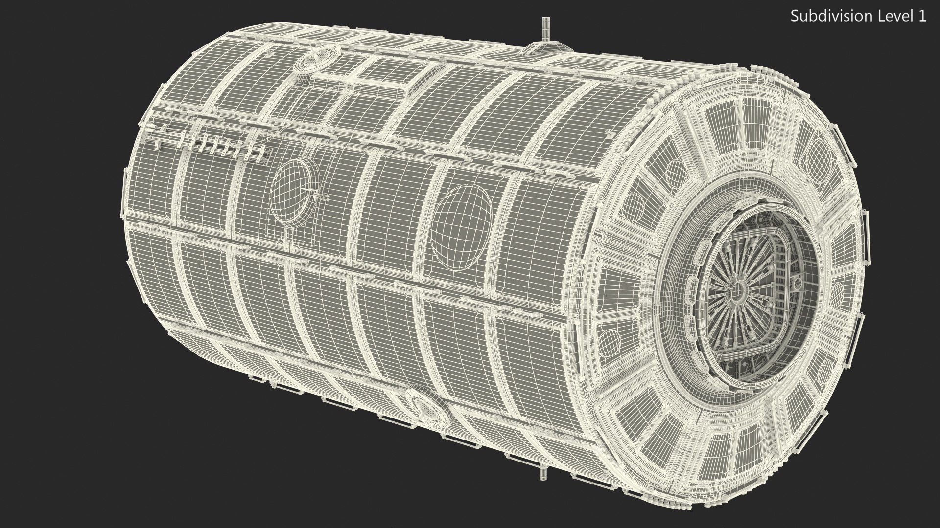 3D iss module destiny model - TurboSquid 1521243