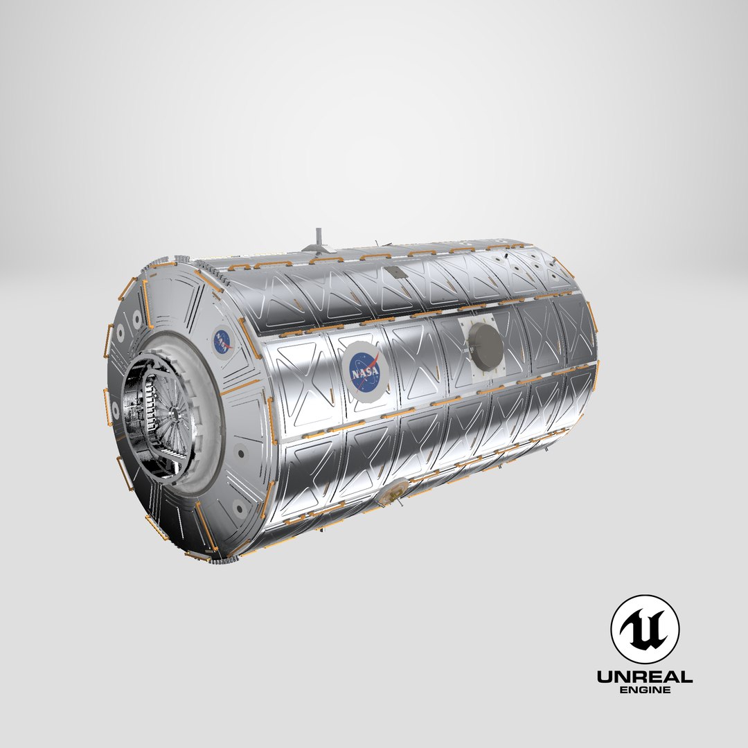 3D Iss Module Destiny Model - TurboSquid 1521243