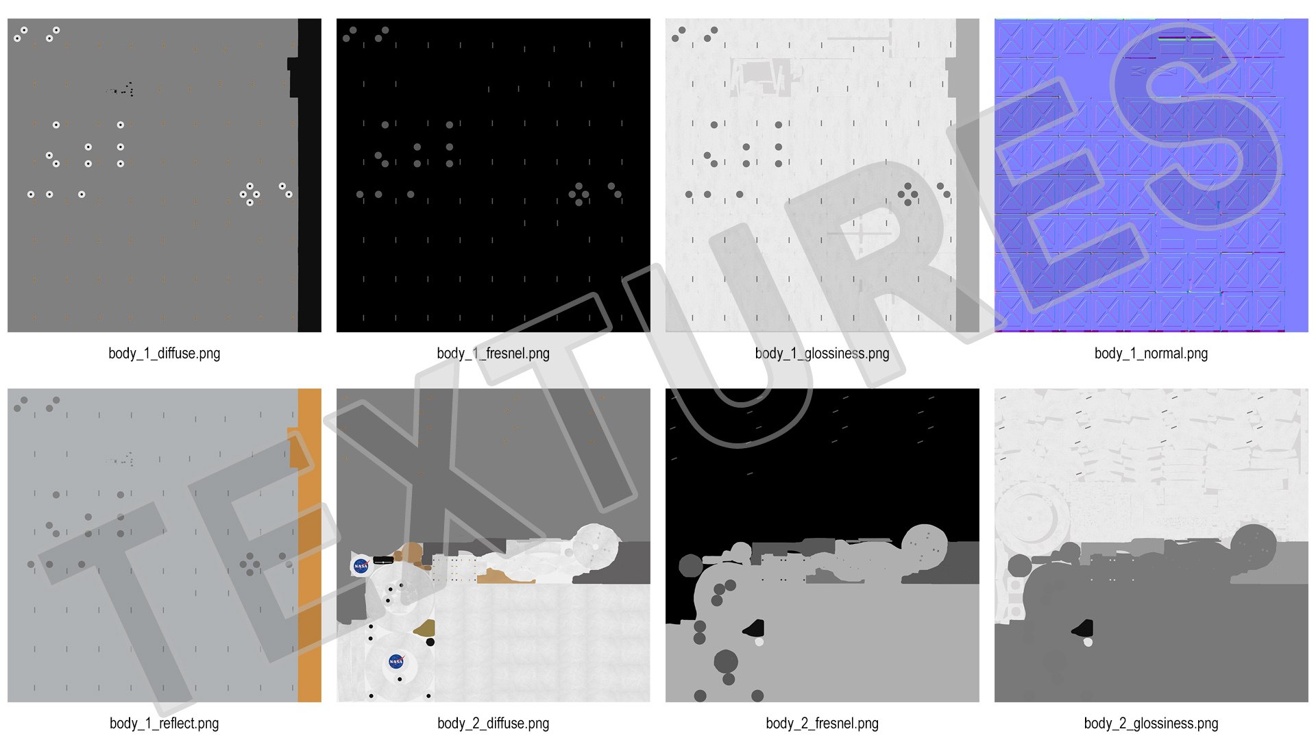 3D iss module destiny model - TurboSquid 1521243