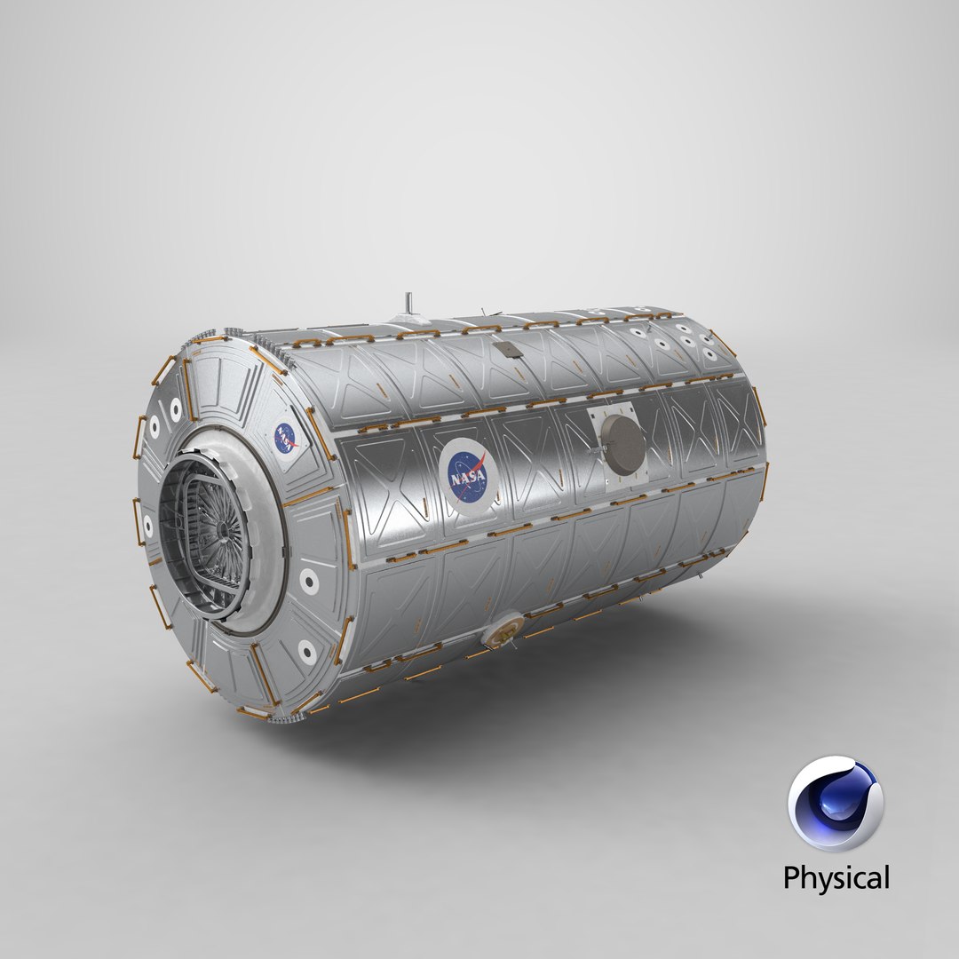 3D Iss Module Destiny Model - TurboSquid 1521243