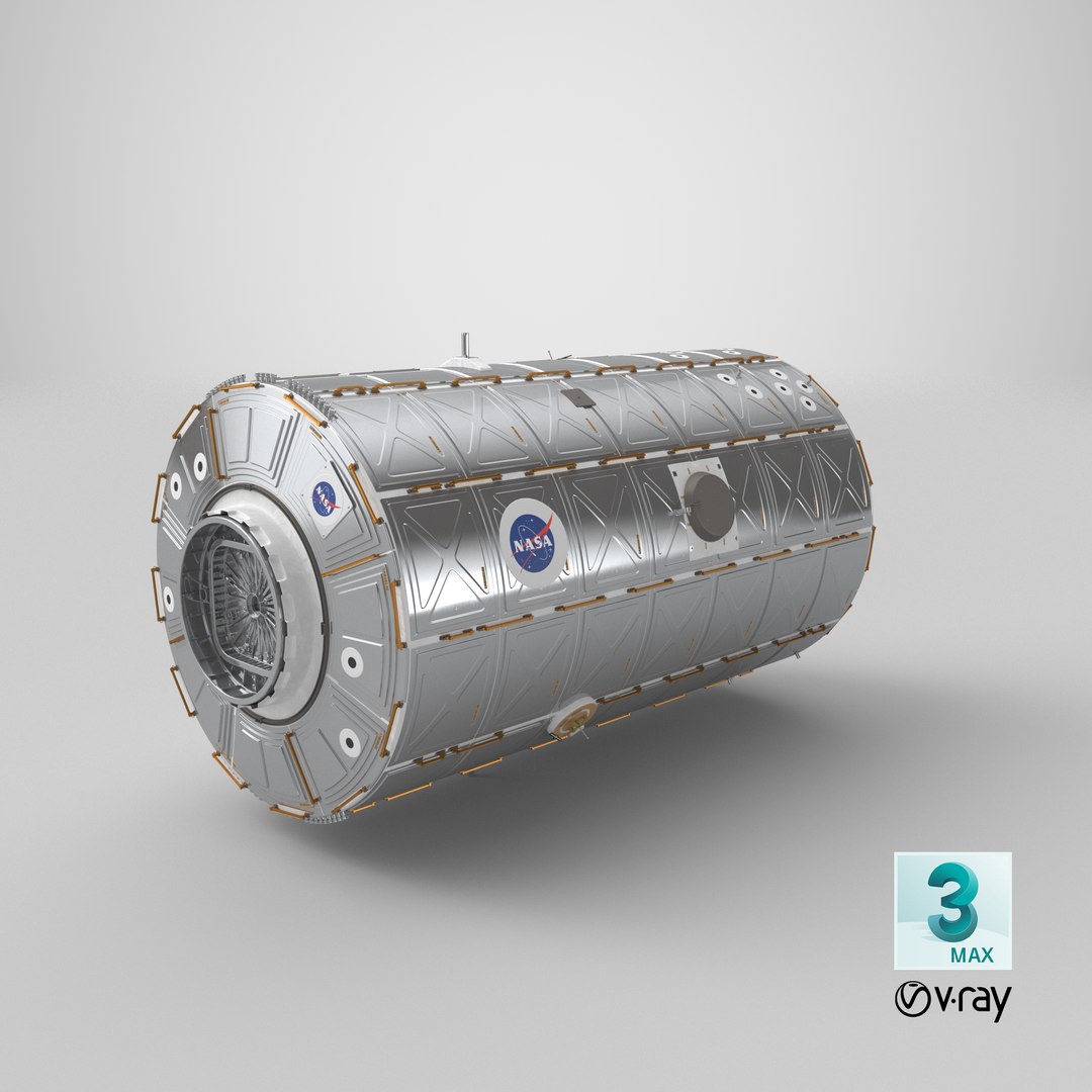3D Iss Module Destiny Model - TurboSquid 1521243